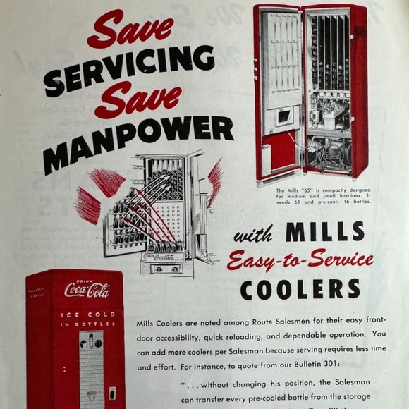 Coca Cola | Art | Vintage Cocacola Advertisement From Cocacola Bottler ...